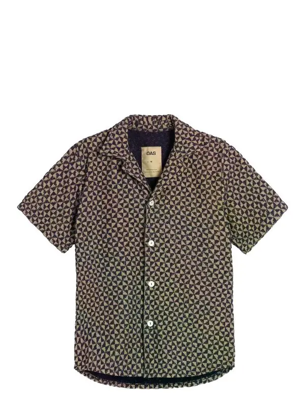 OAS Company Puzzle Cuba Shirt - Neutrals