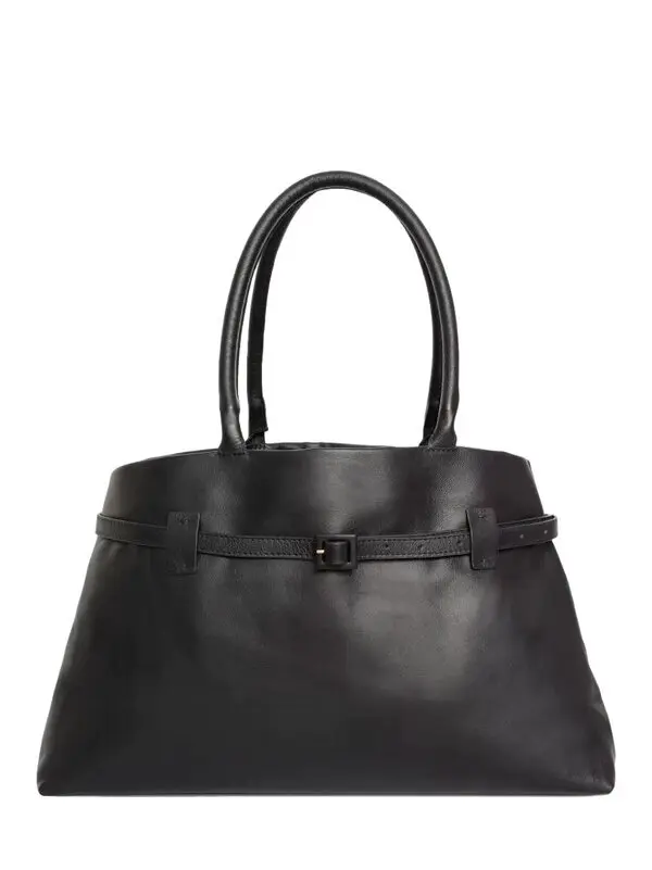 STUDIO CHOFAKIAN Calizo Leather Tote - Black