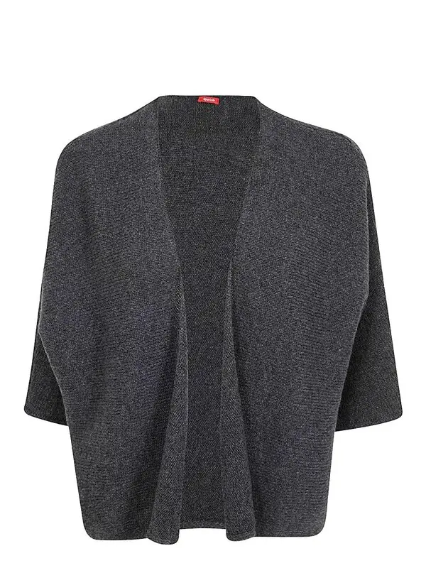 Apuntob Open-front Cardigan - Grey