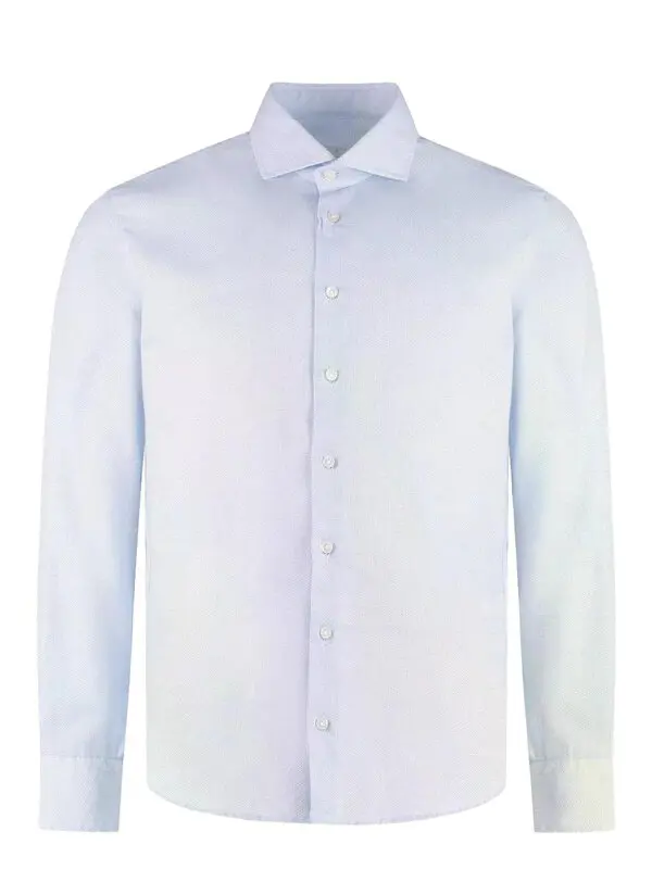 BASTONCINO Poplin Shirt - Blue