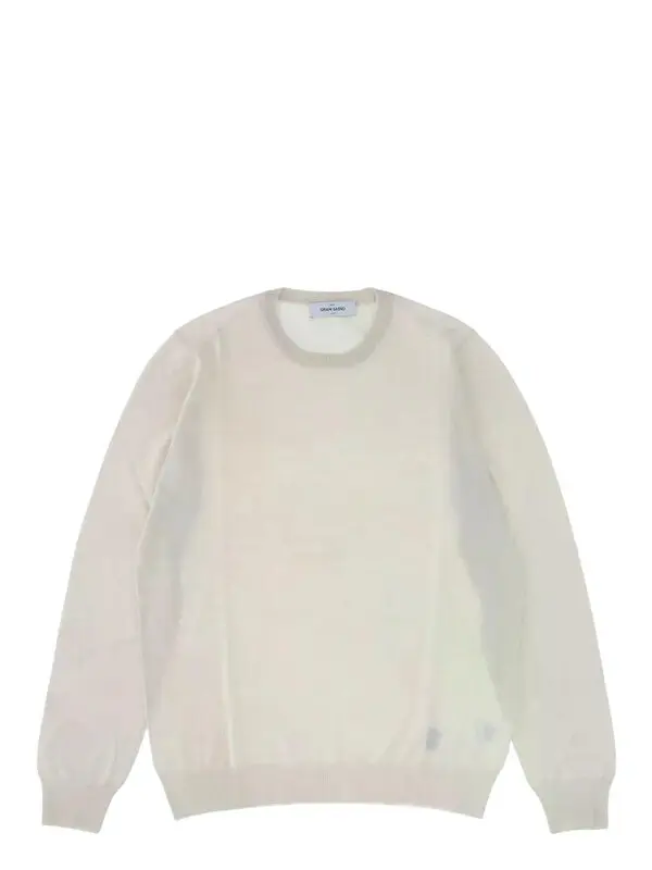 GRAN SASSO Crew-neck Sweater - White