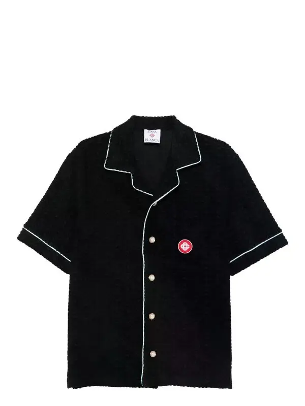 Casablanca Cotton-blend Shirt - Black