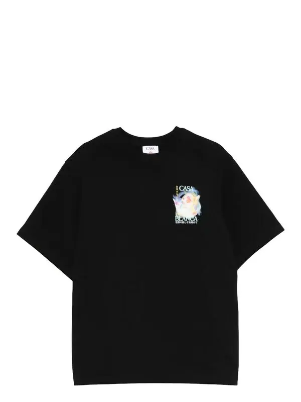 Casablanca Galactic Connection T-shirt - Black