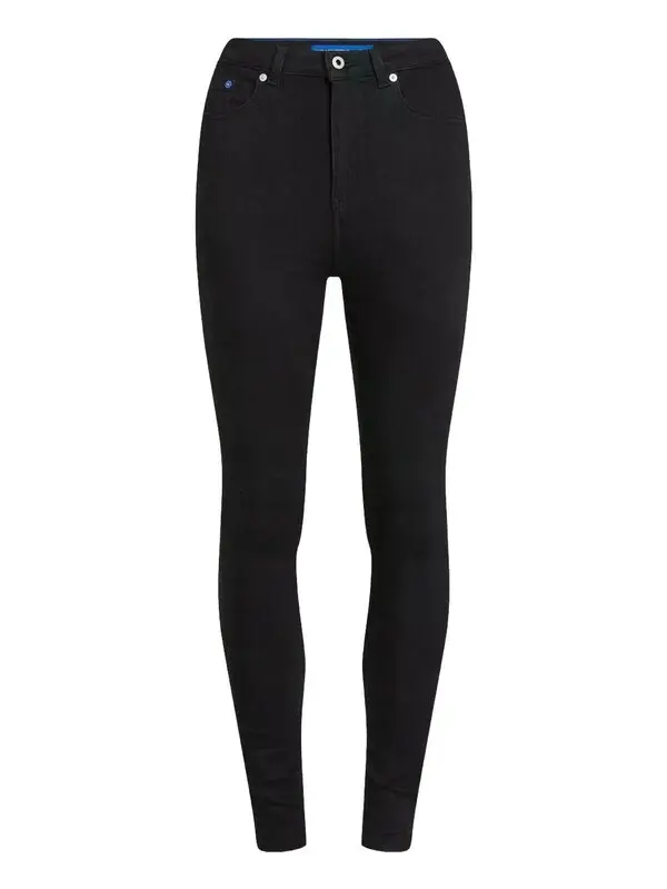 Karl Lagerfeld High-rise Skinny Jeans - Black