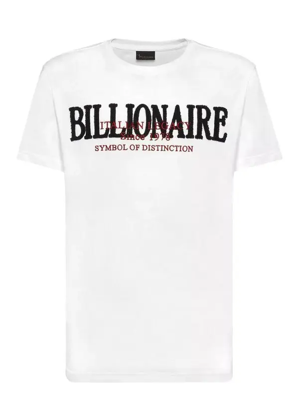 BILLIONAIRE Round-neck T-shirt - White