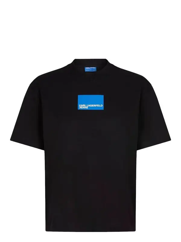 Karl Lagerfeld Box Logo T-shirt - Black