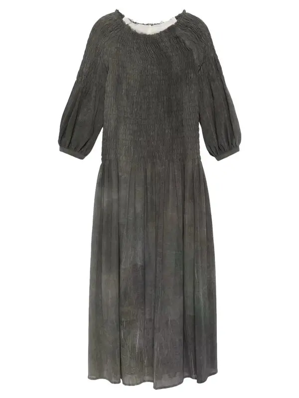 A TENTATIVE ATELIER Silk Dress - Grey