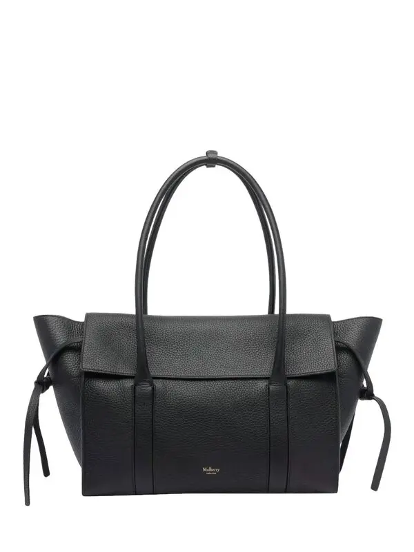 Mulberry Leather Shoulder Bag - Black