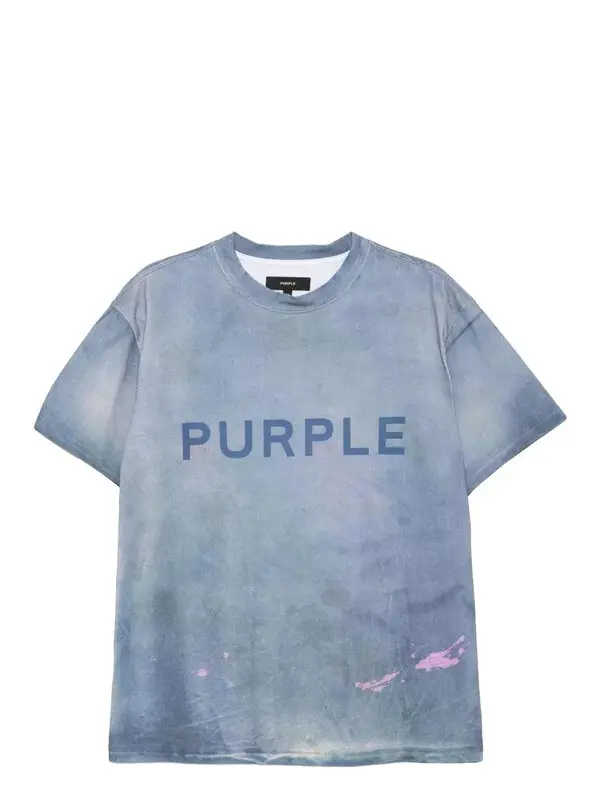 PURPLE BRAND Cotton T-shirt - Blue