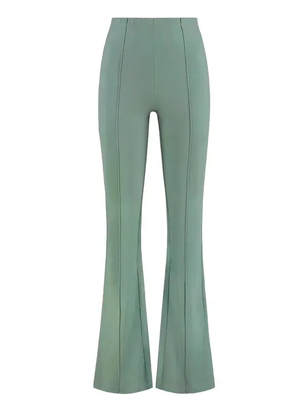Sablyn Flared Trousers - Green