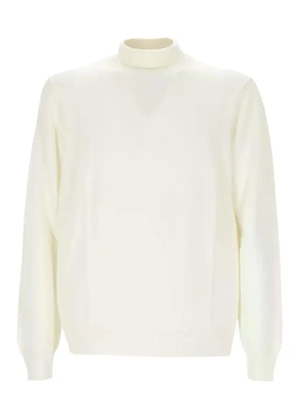 GRAN SASSO Virgin Wool Jumper - White