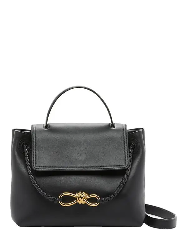 Bottega Veneta Small Ciao Ciao Leather Top Handle Bag - Nero