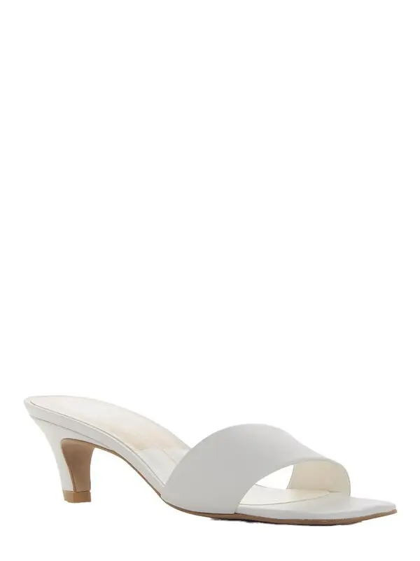 Dolce Vita Rexa Slide Sandals - True White