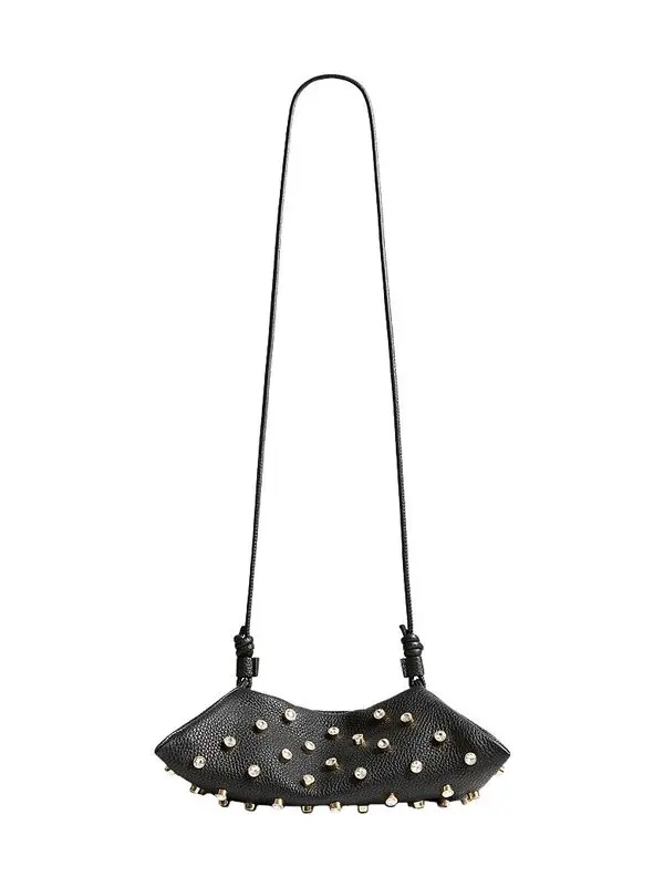 Altuzarra Origami Studs Mini Bag - Black/crystal
