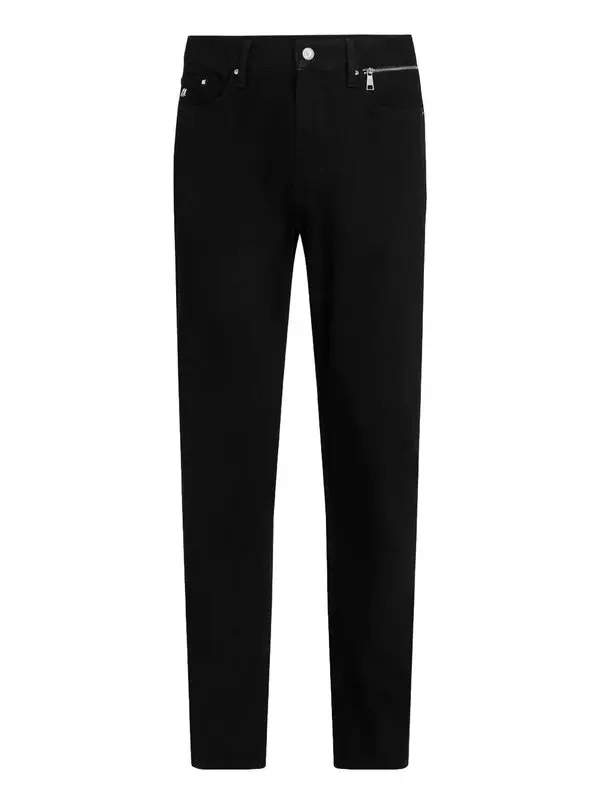 Karl Lagerfeld Logo-patch Jeans - Black