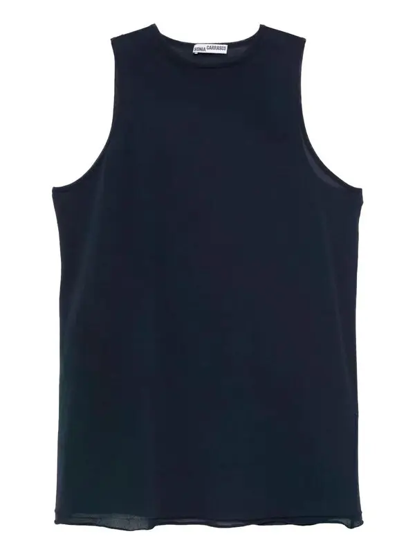 SONIA CARRASCO Layered Tank Top - Blue