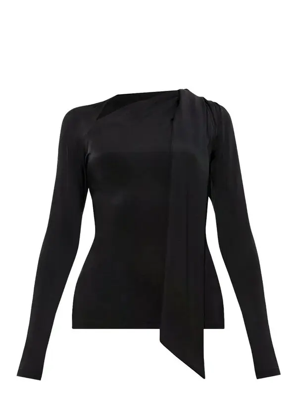 Victoria Beckham Asymmetric Top - Black