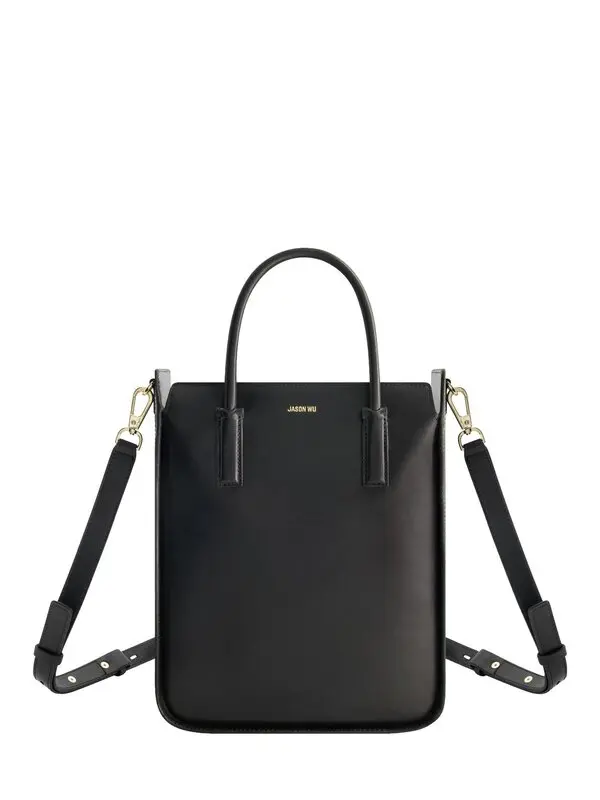 JASON WU Structured Tote Bag With Zip Closure - Black