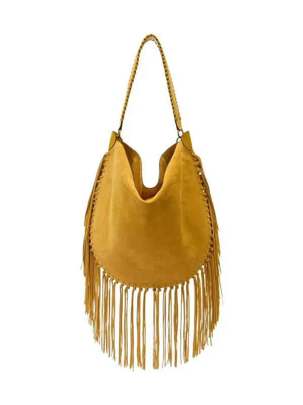 Isabel Marant Suede Shoulder Bag - Yellow