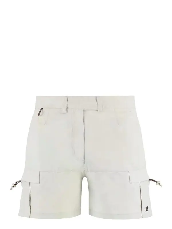 K-WAY Arg Alps Cargo Shorts - Neutrals