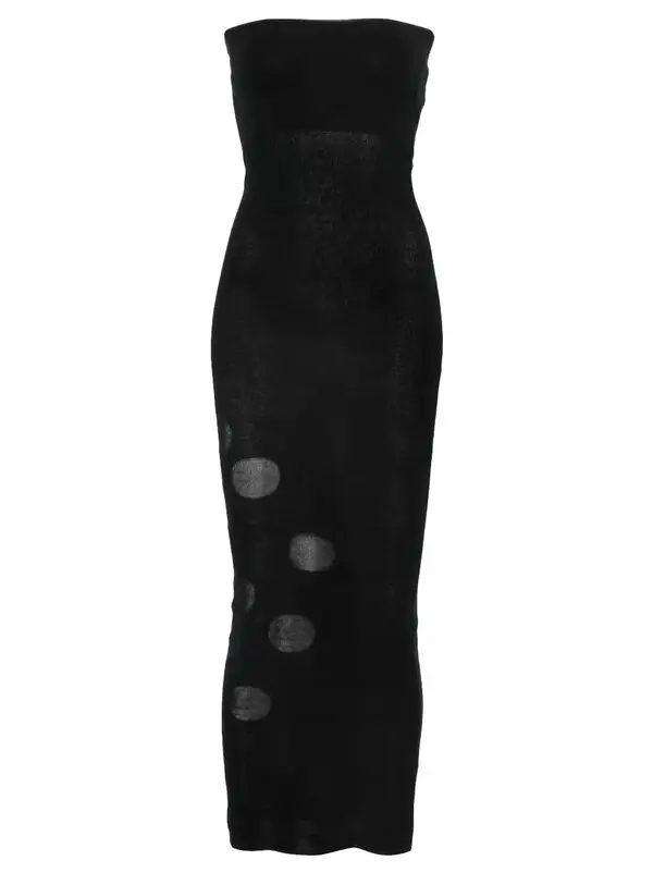Paloma Wool Knitted Midi Dress - Black