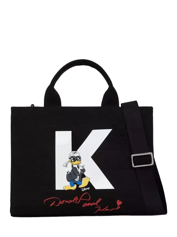 Karl Lagerfeld Medium Tote Bag - Black