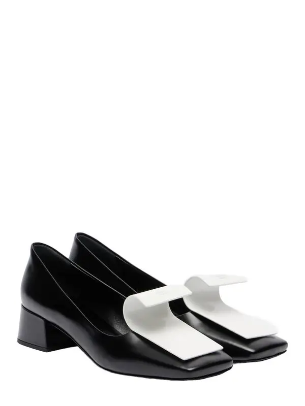Prada Leather Pumps - Black