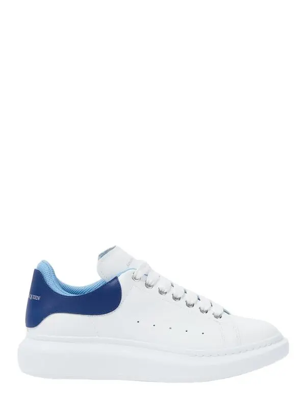 Alexander McQueen Oversized Leather Sneakers - White