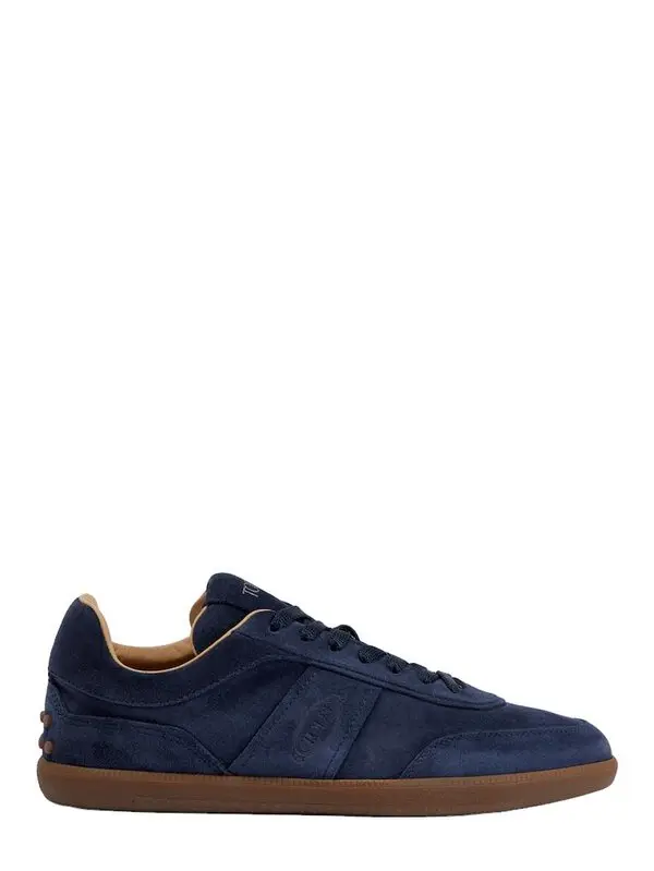 TOD'S Tabs Suede Low-top Sneakers - Blue