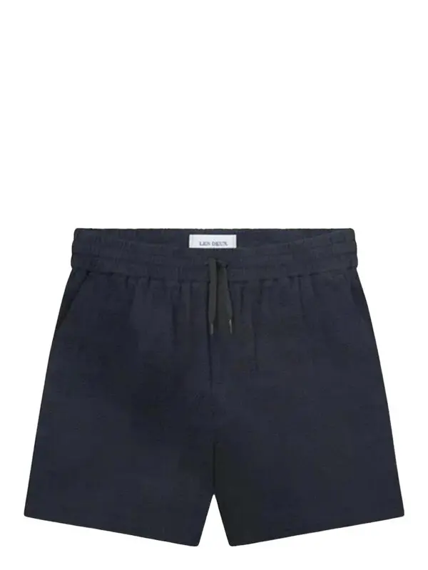 LES DEUX Cotton Shorts - Blue