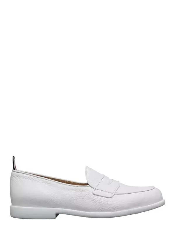 Thom Browne Varsity Loafers - White