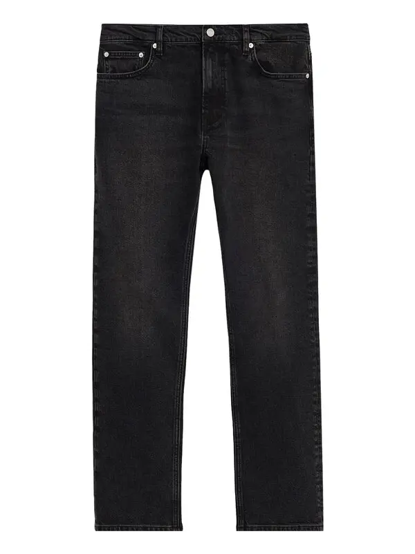 FRAME Modern Straight Denim Jeans - Black