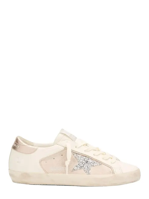 Golden Goose Super-star Low-top Sneakers - Optic Whitesilver