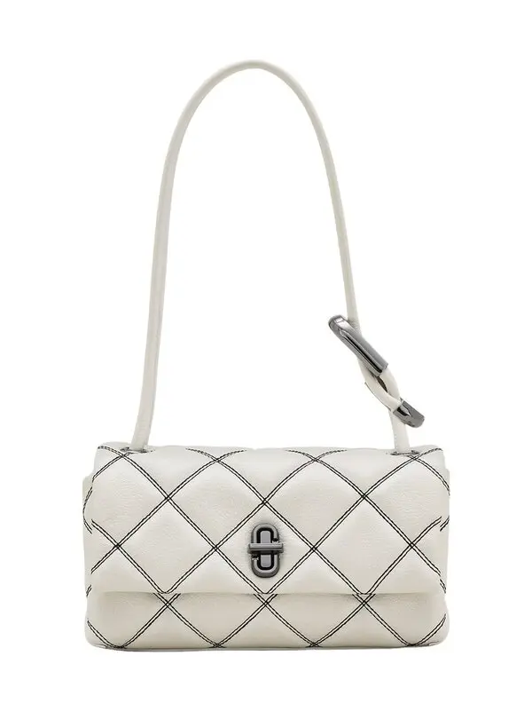 Marc Jacobs The Mini Dual Shoulder Bag - White/black