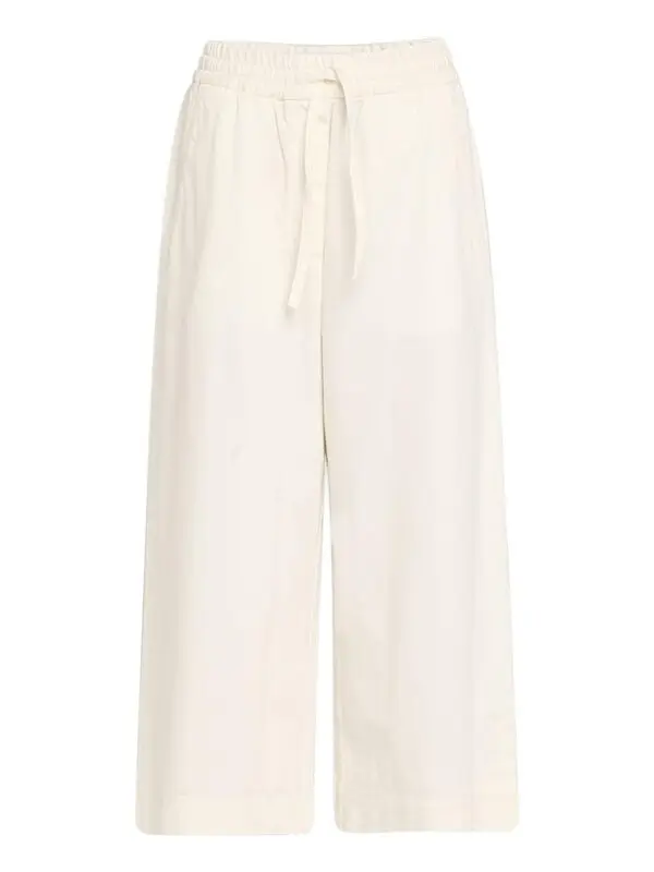 Loewe Anagram Drawstring Denim Trousers - White
