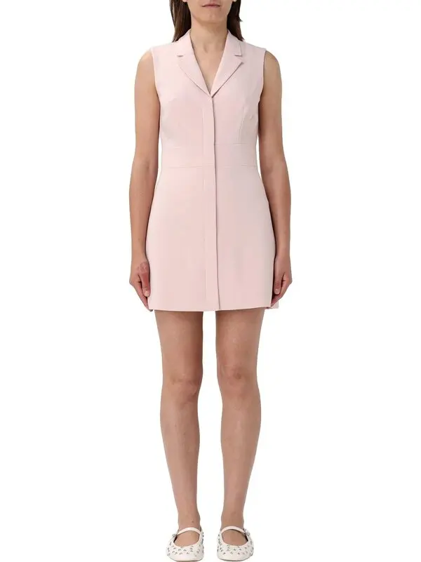 Theory Sleeveless Mini Dress - Pink