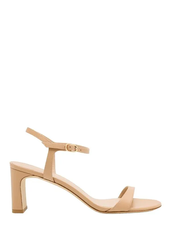 STUART WEITZMAN Babette Ankle-strap Sandals - Beige