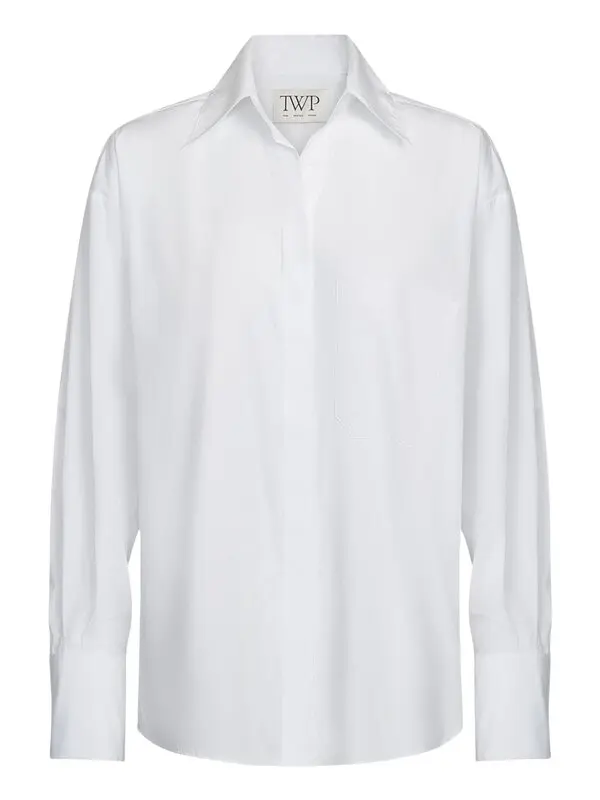 TWP - E.B. Button-Front Cotton Shirt
