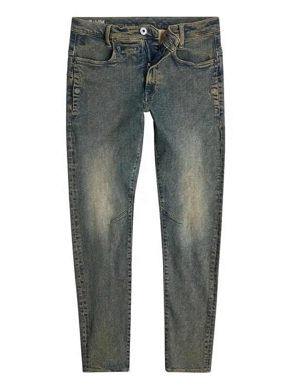 G-star Raw D-staq 3d Slim-fit Jeans - Antique Faded Mountain Side
