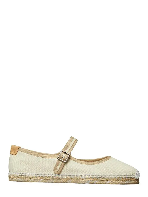 Tory Burch Mary Jane Espadrille - Cream