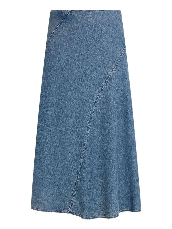 Rag & Bone Ultra Featherweight Lisbon Midi Skirt - Waverly