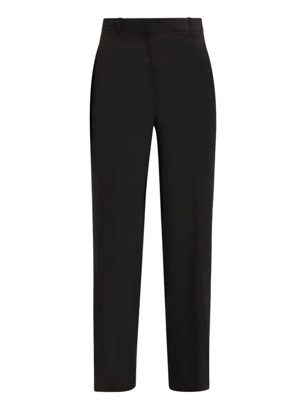 Theory Classic Straight-leg Trousers - Black