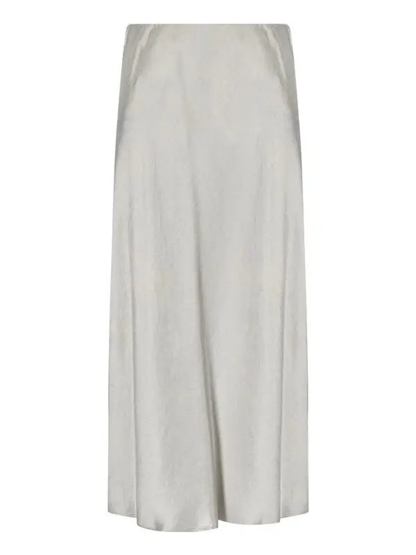 Max Mara Alessio Midi Skirt - Silver