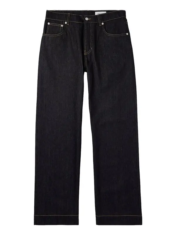 Alexander McQueen Straight-leg Jeans - Blue