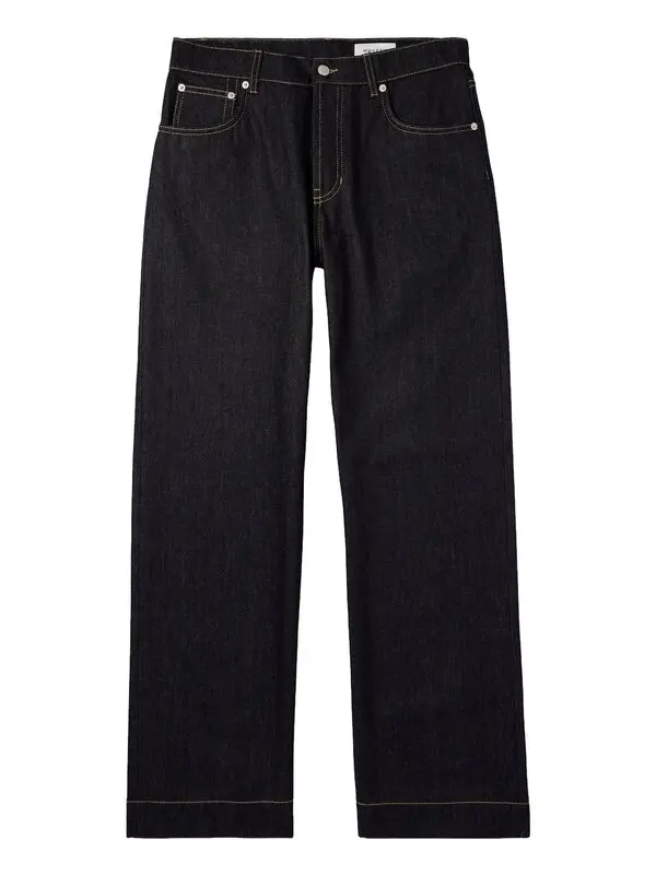 Alexander McQueen Straight-leg Jeans - Blue