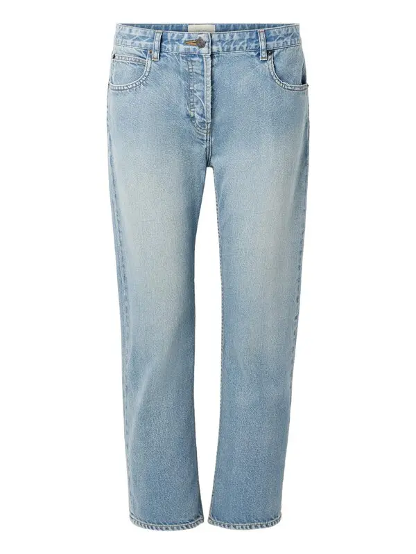 THE ROW Riaco Mid-rise Slim-leg Jeans - Blue