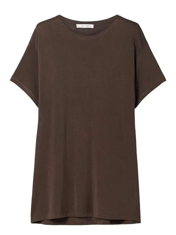 THE ROW Kota Jersey T-shirt - Brown