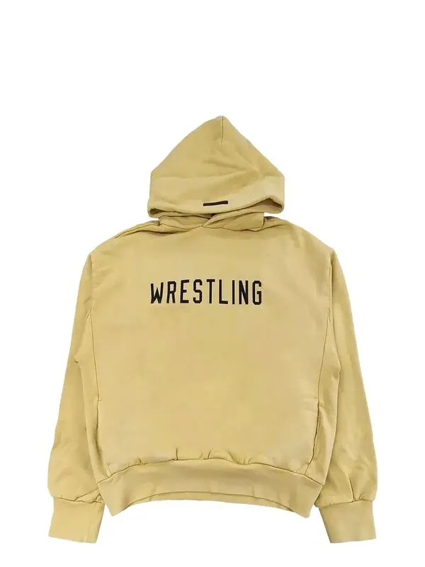 Fear Of God Heavy Fleece Vintage Shrunken Hoodie - Yellow