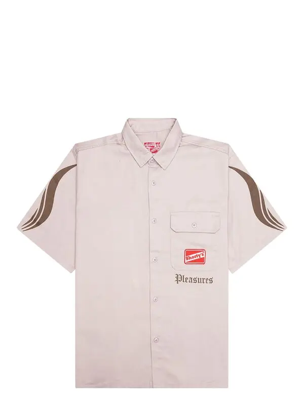 PLEASURES Gutierrez Work Shirt - Tan