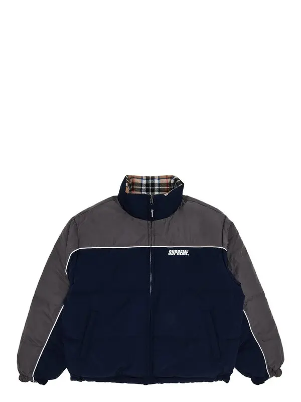 Supreme Puffer Jacket - Blue